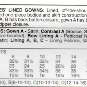 Mccall's 9685 Alicyn Bridal off Shoulder Gowns Pattern Size 6,8,10 - Etsy