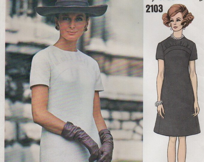 Sybil Connolly Vogue 2103 Couturier Dress Pattern Bust 36 - Etsy