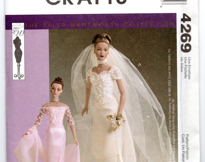 Vogue 7843 Fashion Doll Barbie Wardrobe Pattern 1920s and 1930s Styles ...