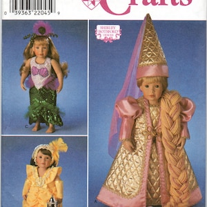 Simplicity 8323 Fairy Tale Mermaid, Rapunzel, Belle Costumes Pattern ...