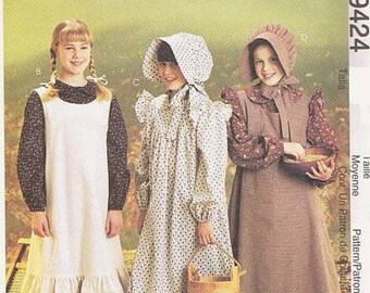 Girls Pioneer Bonnet Pattern - Etsy