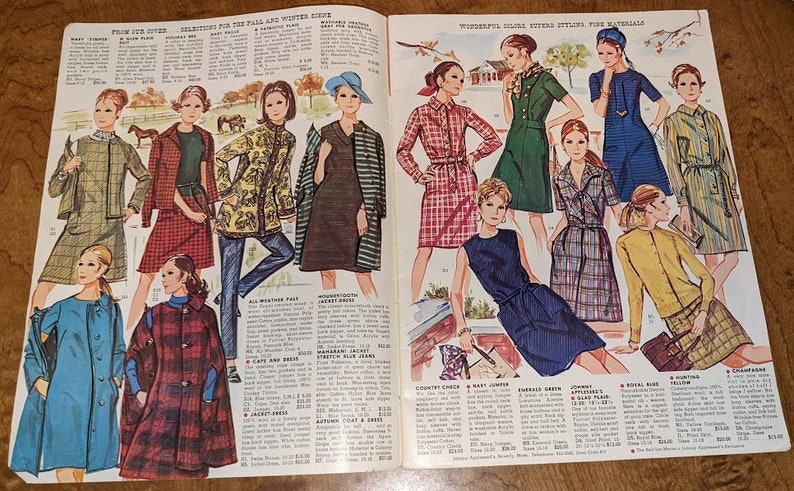 Vintage 1969 Johnny Appleseed's Fall Advertising Mail Order Catalog - Etsy