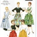 Vogue 8643 Full and Half Aprons Pattern 1952 Retro Vintage Designs ...