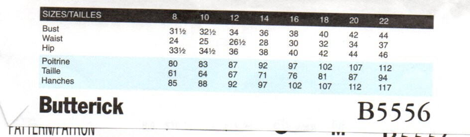 Butterick 5556 Retro 55 Lush Full Skirt Dress Pattern Choose - Etsy