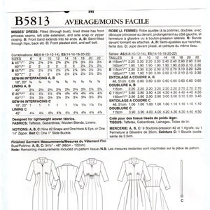 Butterick 5813 Retro '56 Swing and Pencil Skirts Dress Pattern Choose ...
