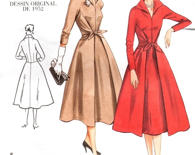 Vogue 2902 Vintage Model 1952 Design Dress Pattern Choose Size - Etsy
