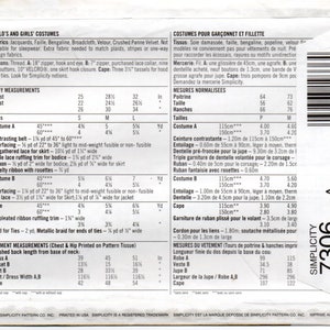 Simplicity 7306 Girls' Nutcracker 1800's Gown, Jacket, Skirt, Cape ...