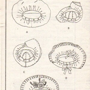 Vogue 7838 / 626 Pattern 1930's 1940's Hats - Etsy