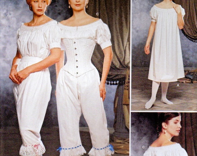Simplicity 3637 18th Century Gown Pattern Size 16-24 - Etsy