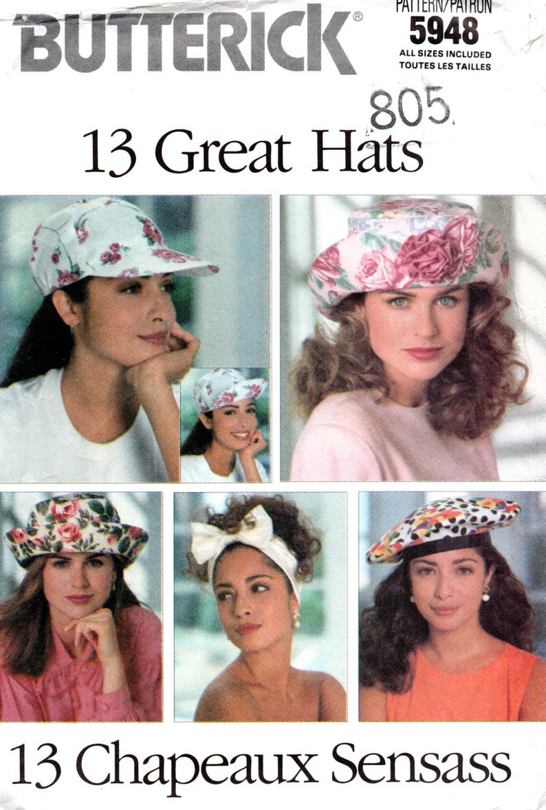 Butterick 5948 Pattern 13 Assorted Misses' Summer Spring - Etsy