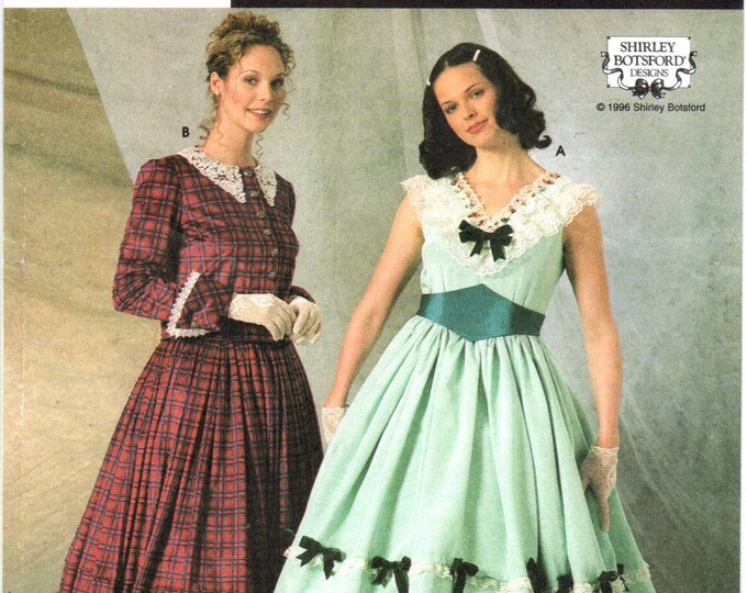 Simplicity 3637 18th Century Gown Pattern Size 16-24 - Etsy
