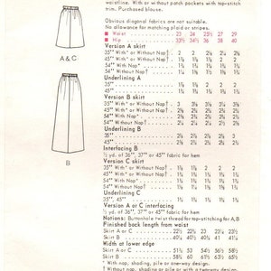 1960s Vogue 7539 Mod Circle Pockets Dirndl Skirt Waist 27 - Etsy