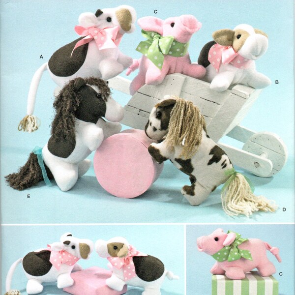 Stuffed Cow Sewing Pattern - Etsy