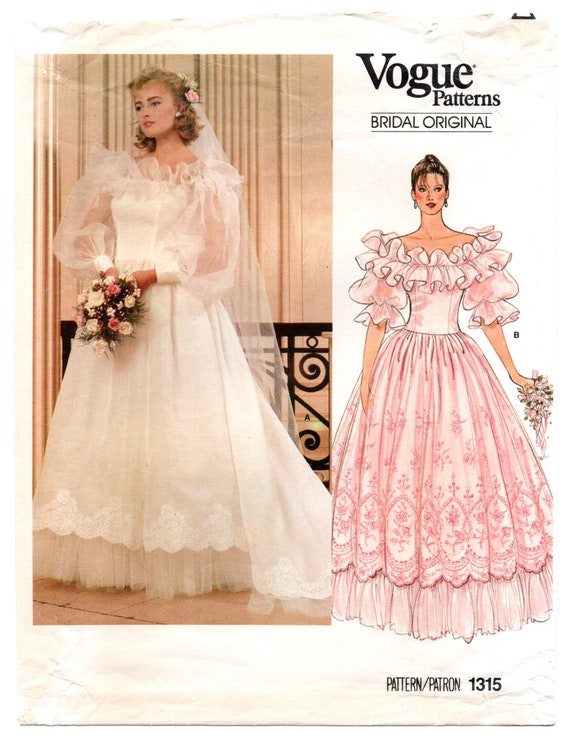 Vogue Patterns Wedding Gown