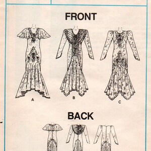 Mccall's 6948 Lacey, Drapey Bridal, Bridesmaids Dresses Pattern Choose ...