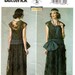 Flapper, Roaring 20's Overlay Dress Pattern Butterick 6399 Choose Size ...