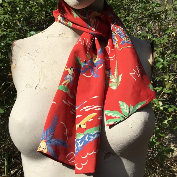 Hawaiian Scarf - Etsy