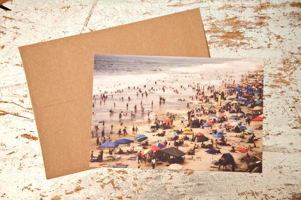 California Beach Post Card Summer Weekend on the Beach - Etsy España