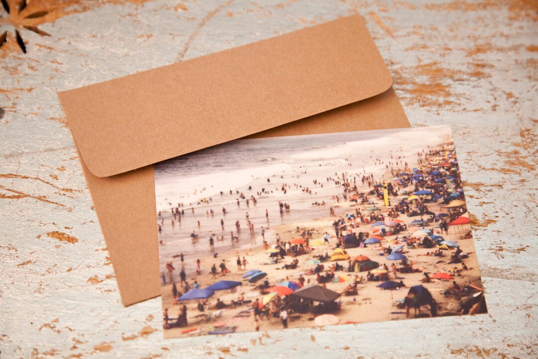 California Beach Post Card Summer Weekend on the Beach - Etsy España