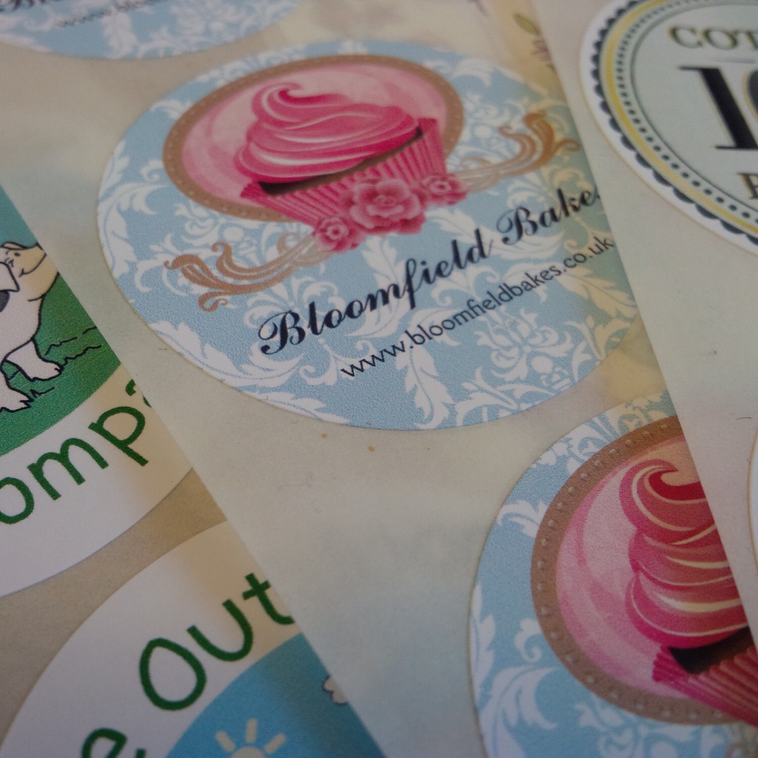 Round Stickers Labels - 25mm/30mm/40mm/50mm or 1"/1.18"/1.5"/2 ...