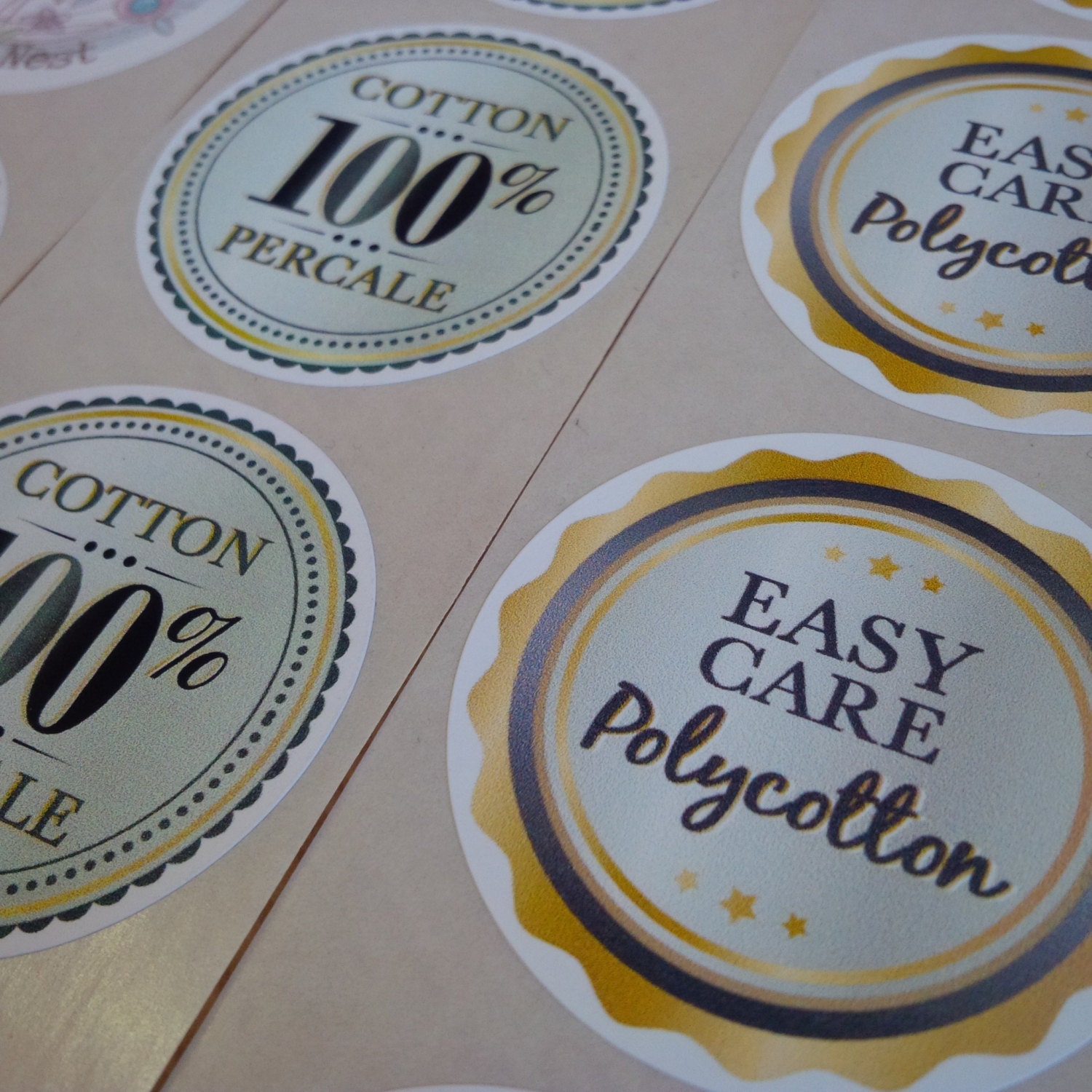 Round Stickers Labels - 25mm/30mm/40mm/50mm or 1"/1.18"/1.5"/2 ...