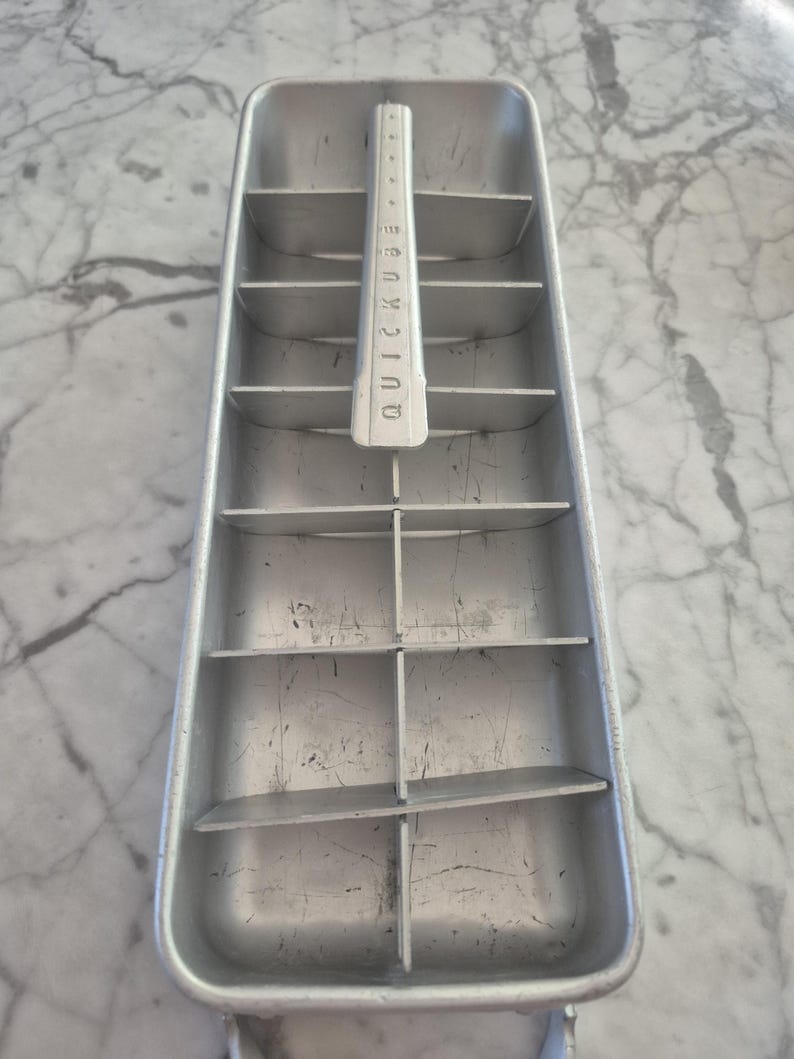 Vintage Frigidaire Quickcube Metal Ice Cube Tray - Etsy