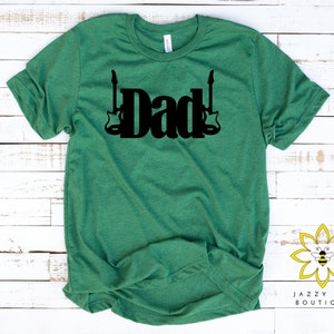 Guitar Dad Shirt, Rock Dad Shirt, Father's Day Shirt, Father's Day Gift ...