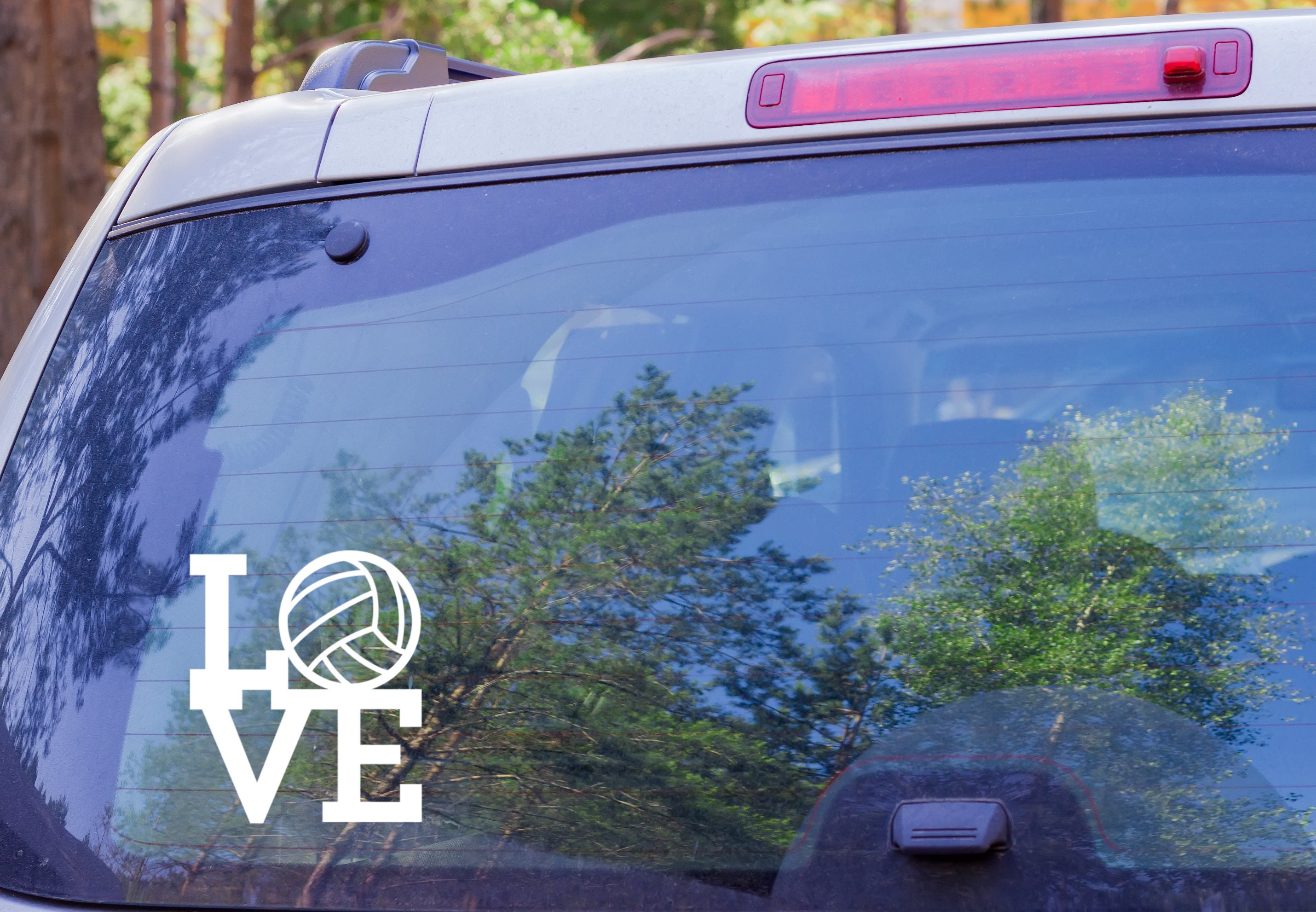Volleyball Love Vinyl Decal - Laptop Decal, Vinyl Decal, Car Vinyl ...