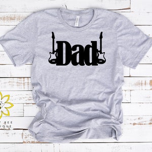 Guitar Dad Shirt, Rock Dad Shirt, Father's Day Shirt, Father's Day Gift ...
