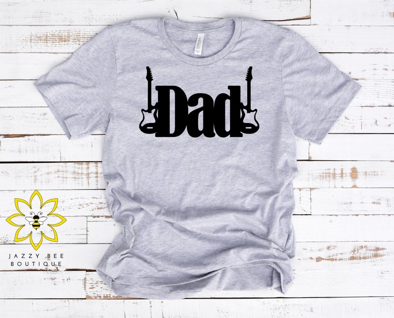 Guitar Dad Shirt, Rock Dad Shirt, Father's Day Shirt, Father's Day Gift ...