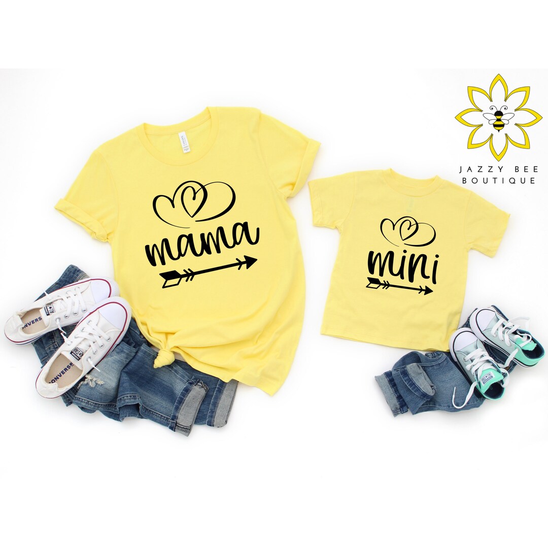 Mama Mini Shirt, Toddler Shirt, Kids Shirt, Mama Mini Shirt Set, Baby ...