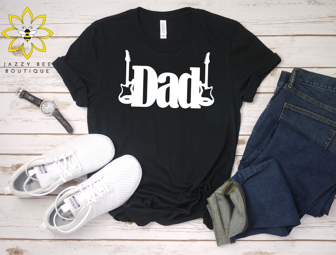 Guitar Dad Shirt, Rock Dad Shirt, Father's Day Shirt, Father's Day Gift ...