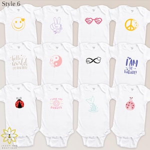 Baby Shower Onesie® Decorating Kit, Custom Iron-on Transfers ...