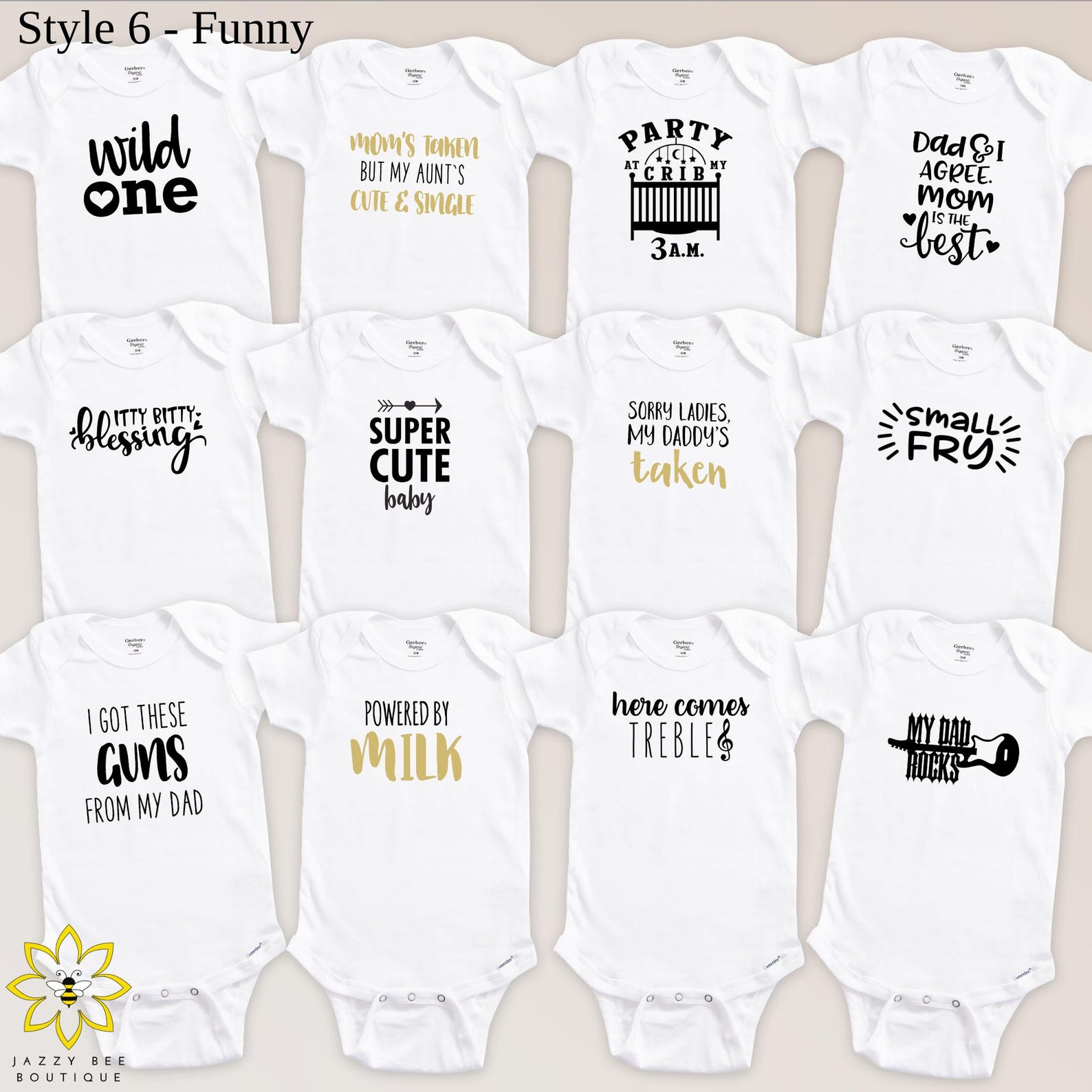 Baby Shower Onesie® Decorating Kit, Custom Iron-on Transfers, Funny DIY ...