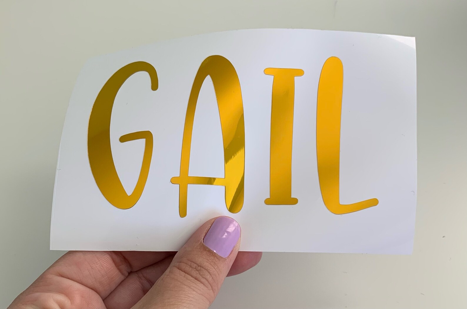 Mirrored Custom Name Vinyl Decal Vinyl Decal Personalized - Etsy