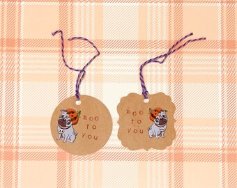 Printable BOO Basket Tags You're My BOO Halloween Tags - Etsy