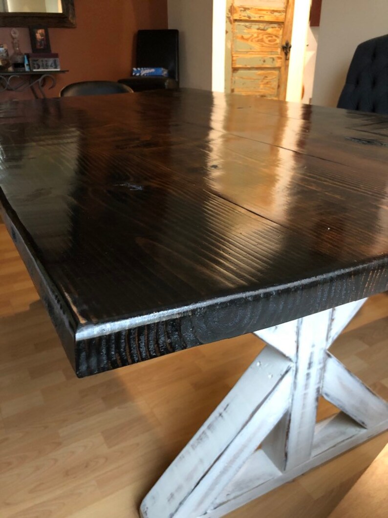 Modern Farmhouse Table - Etsy