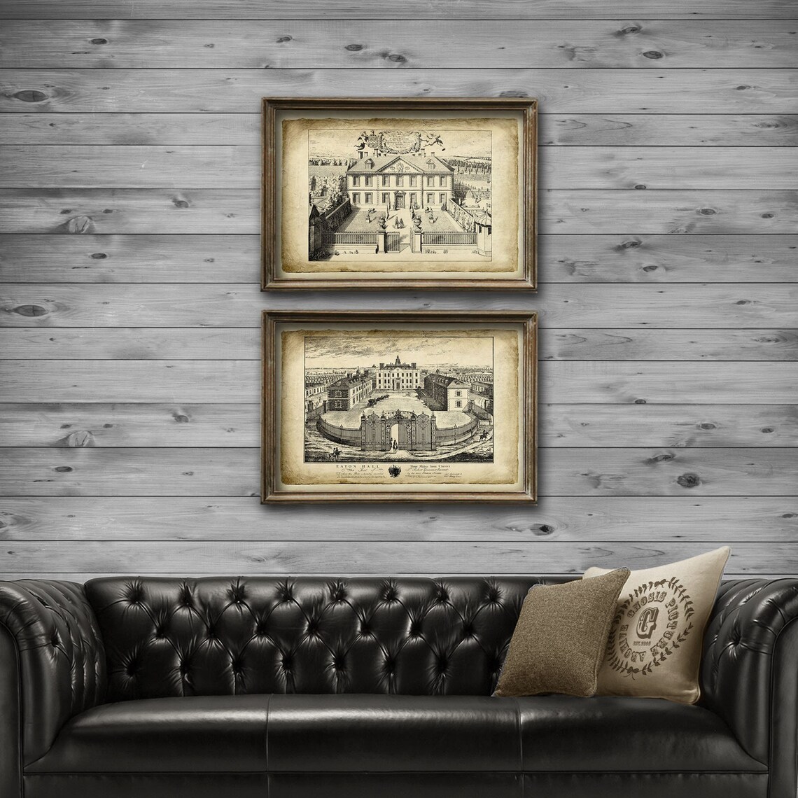 English Country House and Landscape Architectural Drawing Set - Etsy
