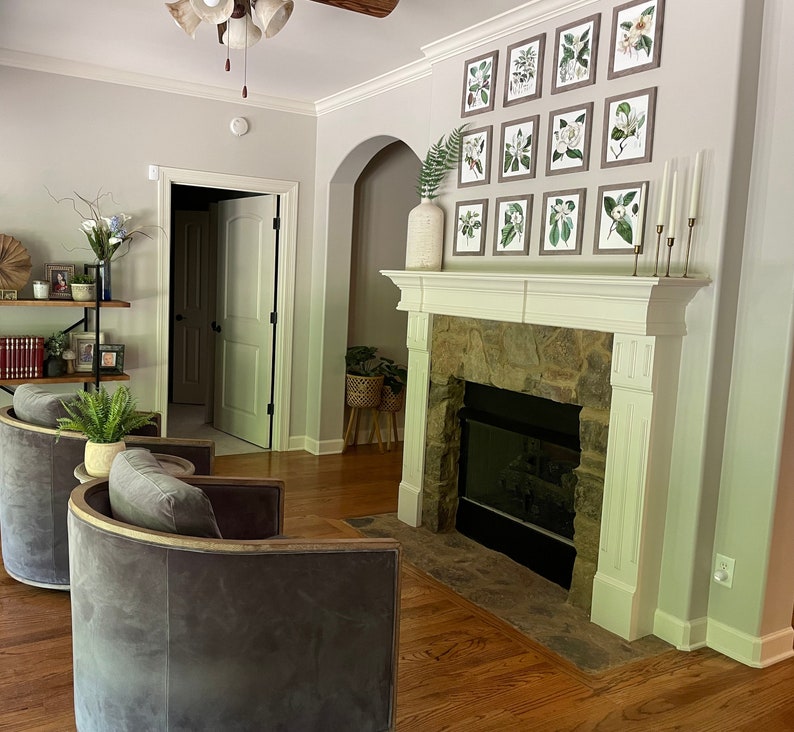 Magnolia Pictures Wall Decor Set of 12 Unframed Magnolia - Etsy