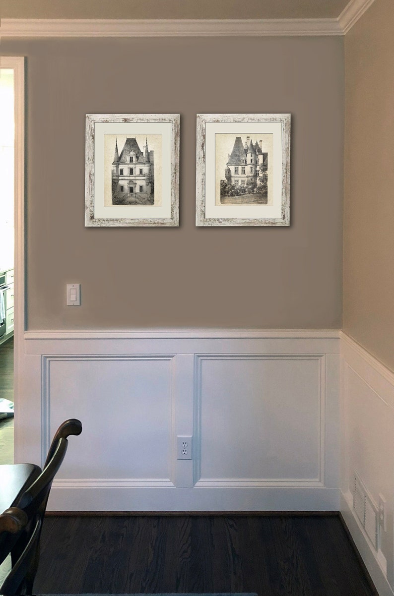 French Country Wall Decor French Chateau Architectural - Etsy