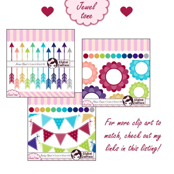 Pink Bracket Frame Clipart