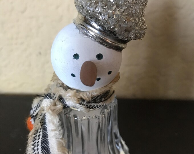 Salt Shaker Snowmen - Etsy