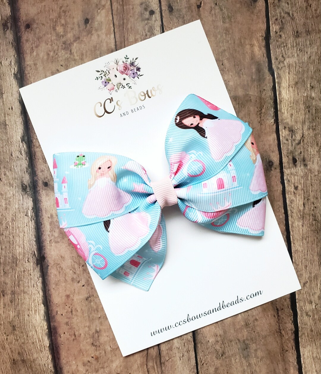 Fairy Tale Princess Hair Bow - Pinwheel Bow - Accessories for Baby ...