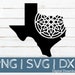 Texas State Mandala Zentangle SVG / United States Mandala / USA US ...