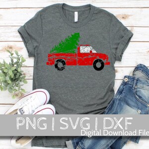 Distressed Truck SVG, Grunge Truck SVG, Grunge Svg, Fall SVG, Cricut ...