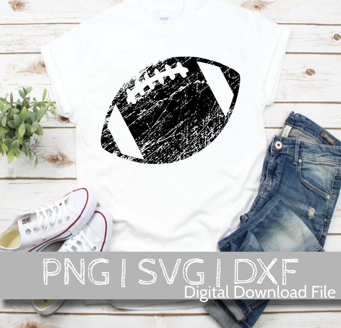 Distressed Football Svg Football SVG Shirt SVG Shirt | Etsy