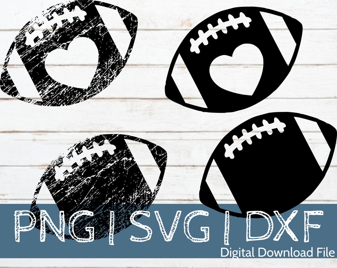 Distressed Football svg Football SVG Shirt SVG shirt | Etsy