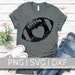Distressed Football Svg Football SVG Shirt SVG Shirt - Etsy