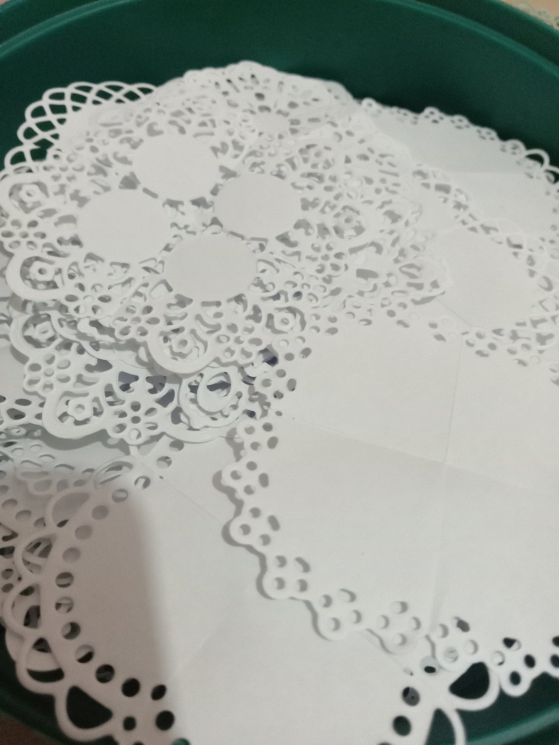 30 Pieces Custom Size Mini Eco Paper Doilies FREE Shippingworldwide - Etsy