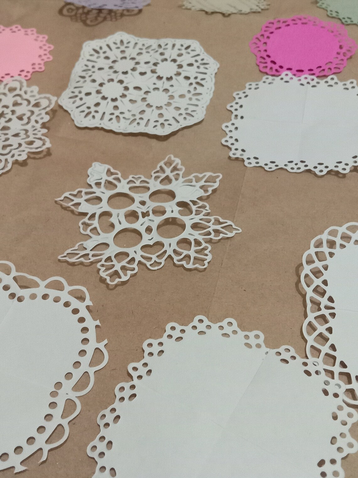 30 Pieces Custom Size Mini Eco Paper Doilies FREE Shippingworldwide - Etsy